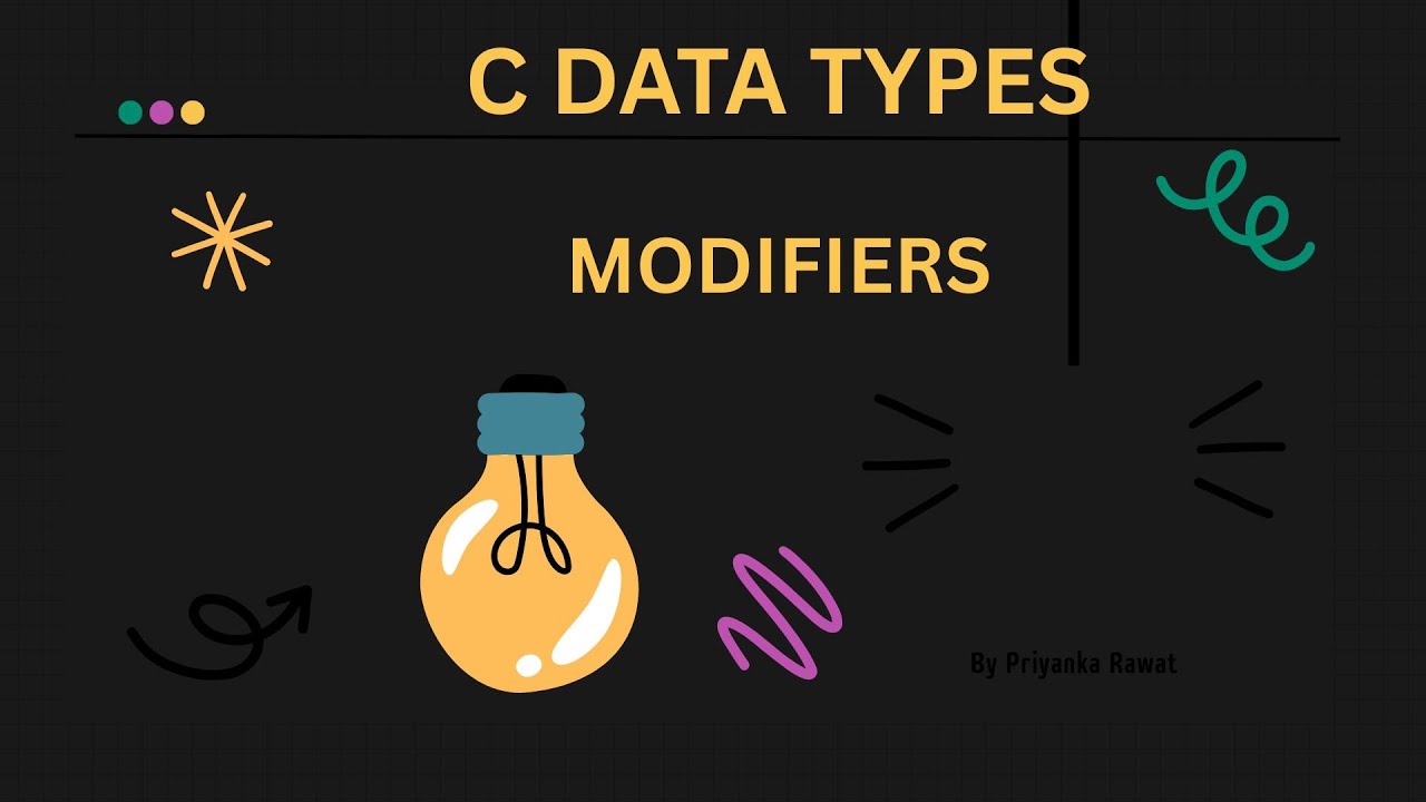 Datatypes and Modifier