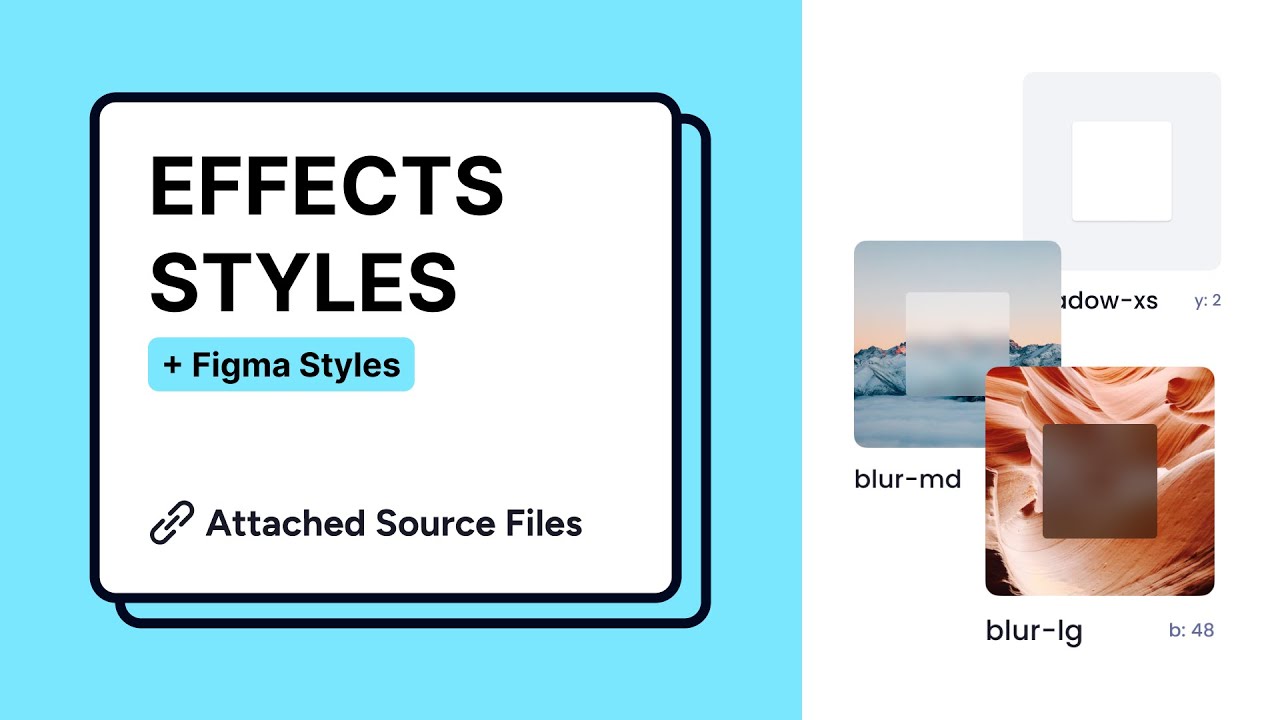 Mastering Shadows & Background Blur Effects in Figma: A Step-by-Step Guide to Design Systems