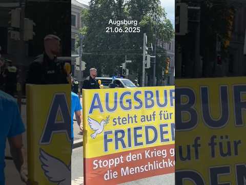 21.6.2025 #augsburg #frieden