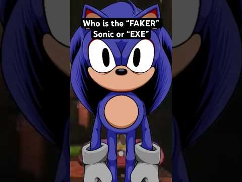 Who Is the โSONICโ EXE/FAKER? #shortsfeed #shorts