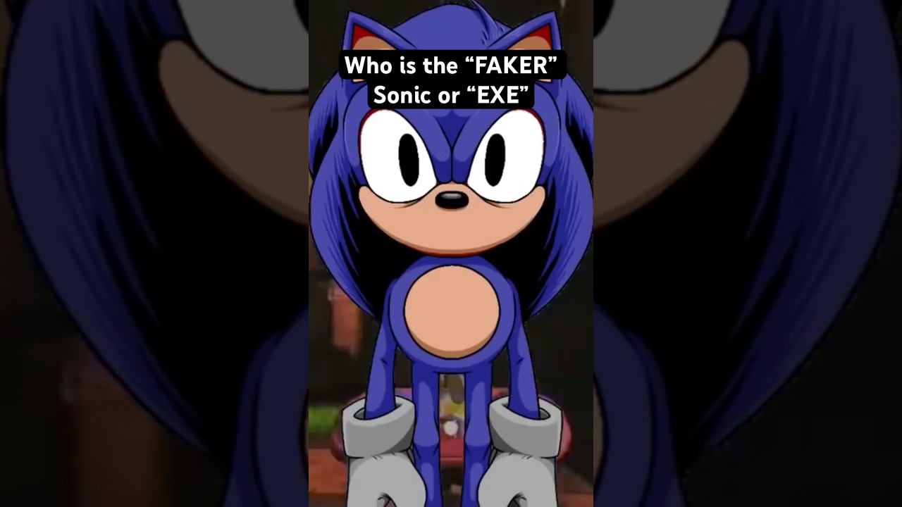 Who Is the “SONIC” EXE/FAKER? #shortsfeed #shorts