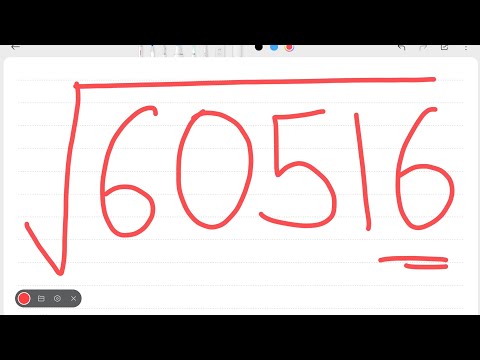 square root of 60516