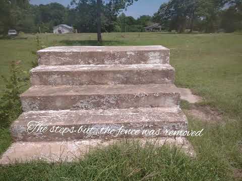 What remains on the property where Fillmore Elementary School stood