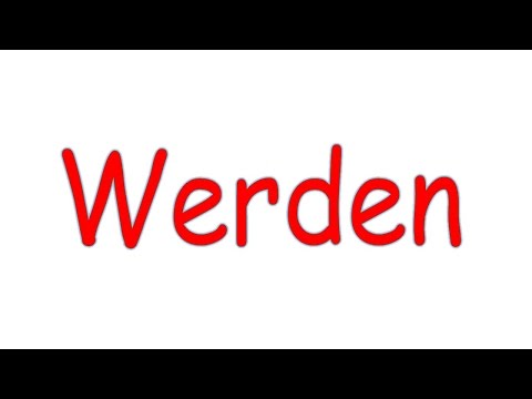 werden | Learn German | German Grammar | Learn German for beginners |