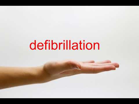 How to Pronounce defibrillation - American English