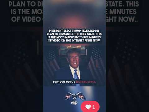 TRUMP🚨 HOW TO DRAIN THE SWAMP