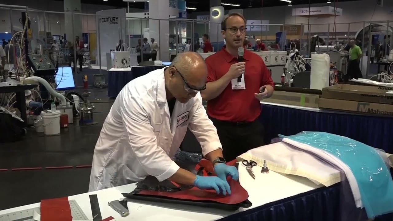 Aerospace Out-of-Autoclave Prepreg Layup | CAMX 2019