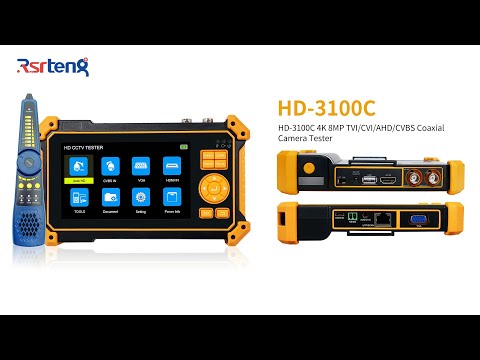Rsrteng HD-3100C Plus Coaxial Security Camera Tester