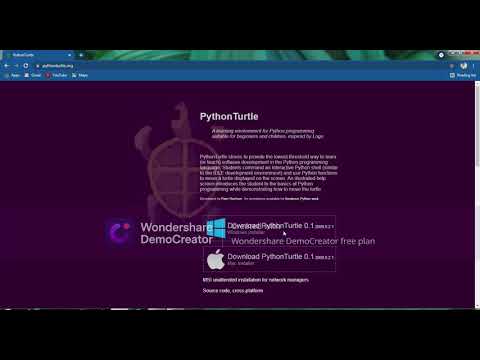 how to download python turtle in windows 7 ultimate in two minute//link in the description.......