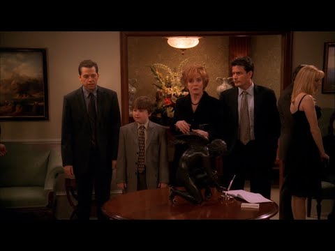 Two And A Half Men S2E21 - Jake Attends A Funeral [HD]