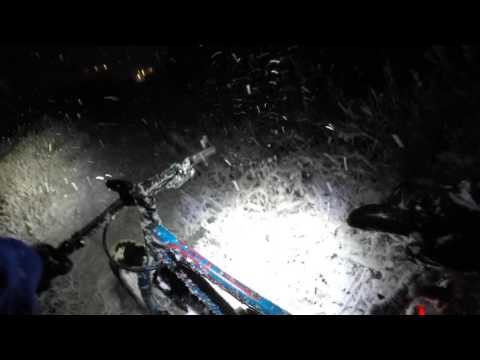 First Snowfall 2015/2016 Season - Saint John, NB (Fat Biking)