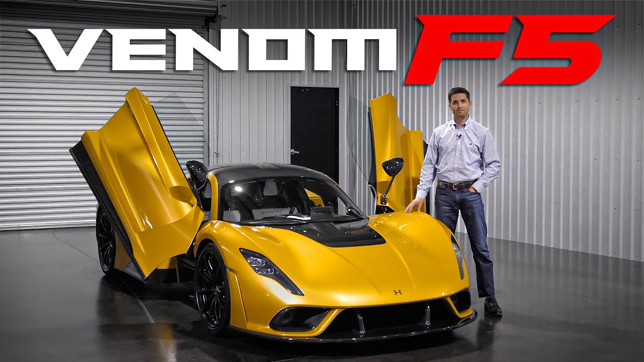 Designer of the 1,817 Horsepower Hennessey Venom F5 Hypercar Walks Us Through its Design ...