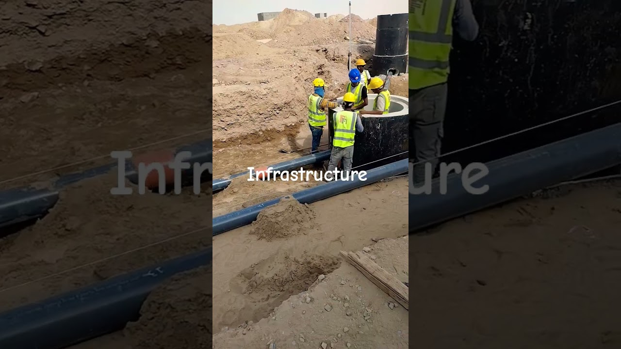 infrastructure Construction #project #pipelining #constructionindustry #saudiarabia