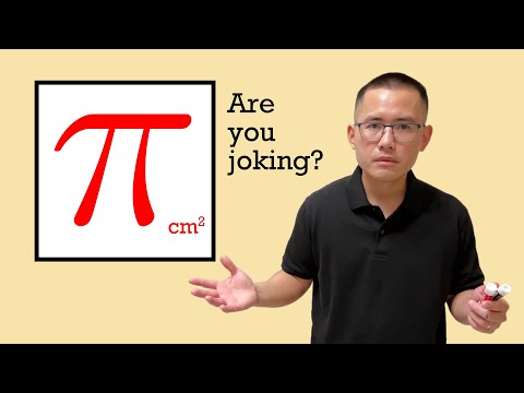 Can a square have an area of pi?
