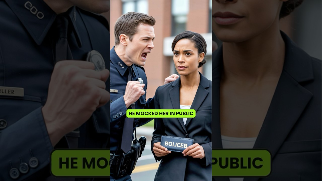 She Showed No Anger — Just a Badge That Ended His Career