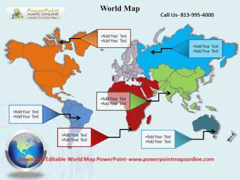World Map PowerPoint Templates