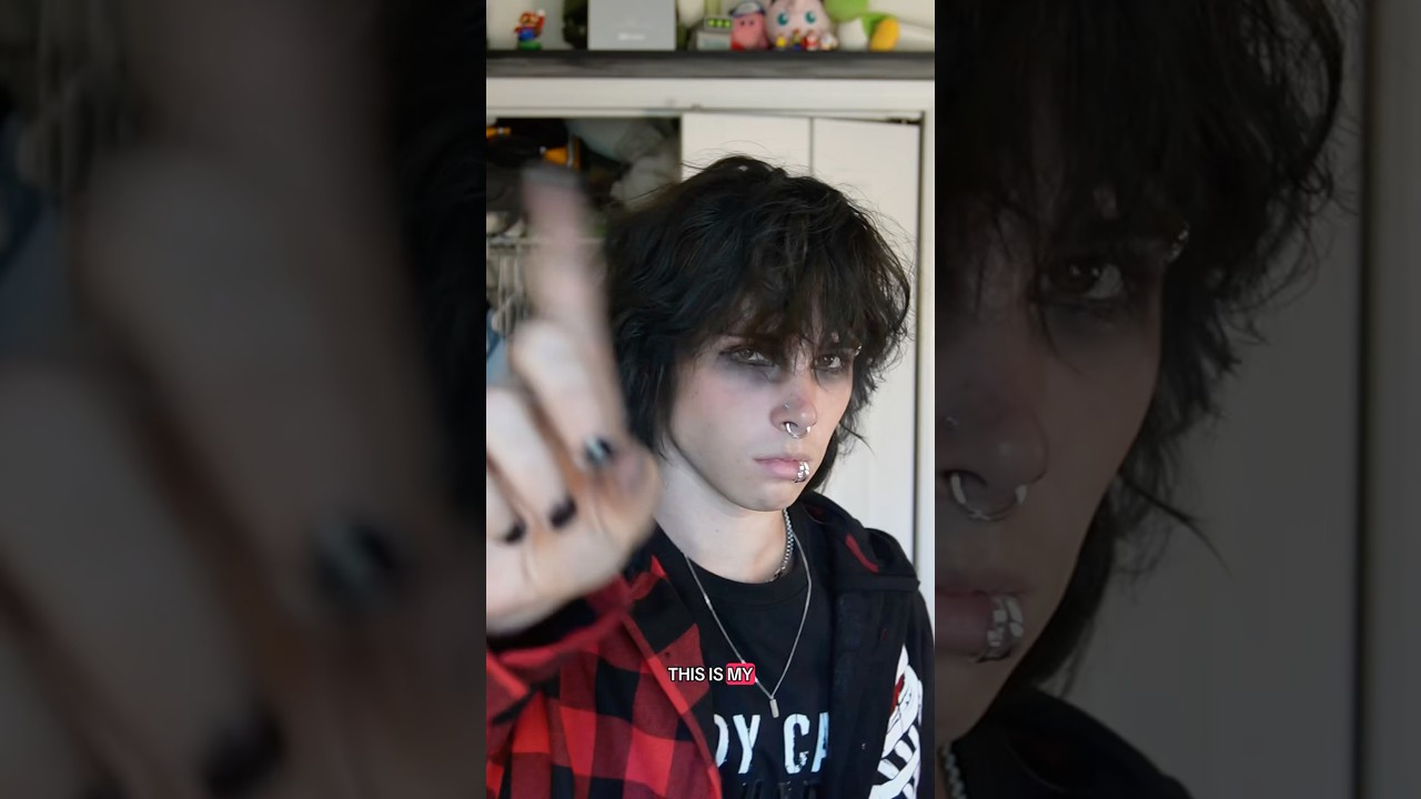 I accidentally turned myself emo 🥀💔