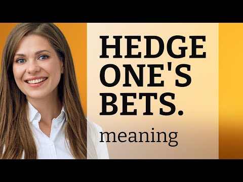 Exploring the Meaning of "Hedge Your Bets": A Strategy in Language and Life