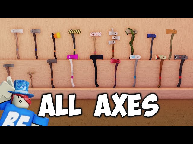 5 best axes in Roblox Lumber Tycoon 2