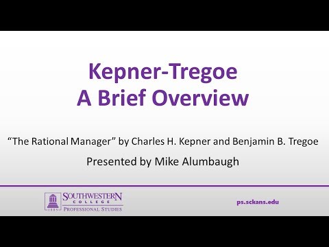 Kepner-Tregoe Method Overview Webinar