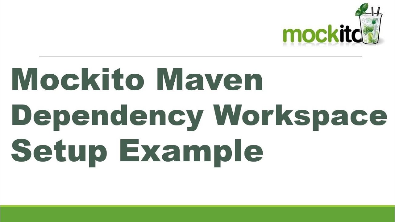 Mockito Maven Dependency Workspace Setup Example || Mockito 3 Tutorial