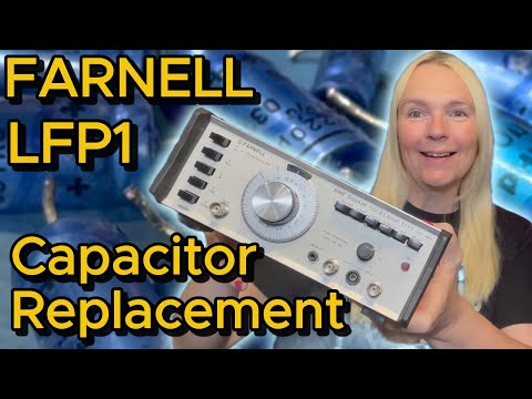 Farnell LFP1 Oscillator Part 2 - Recap With Vishay Axial Capacitors!