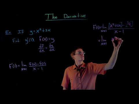 Differentiation Examples Using Definition of Derivative