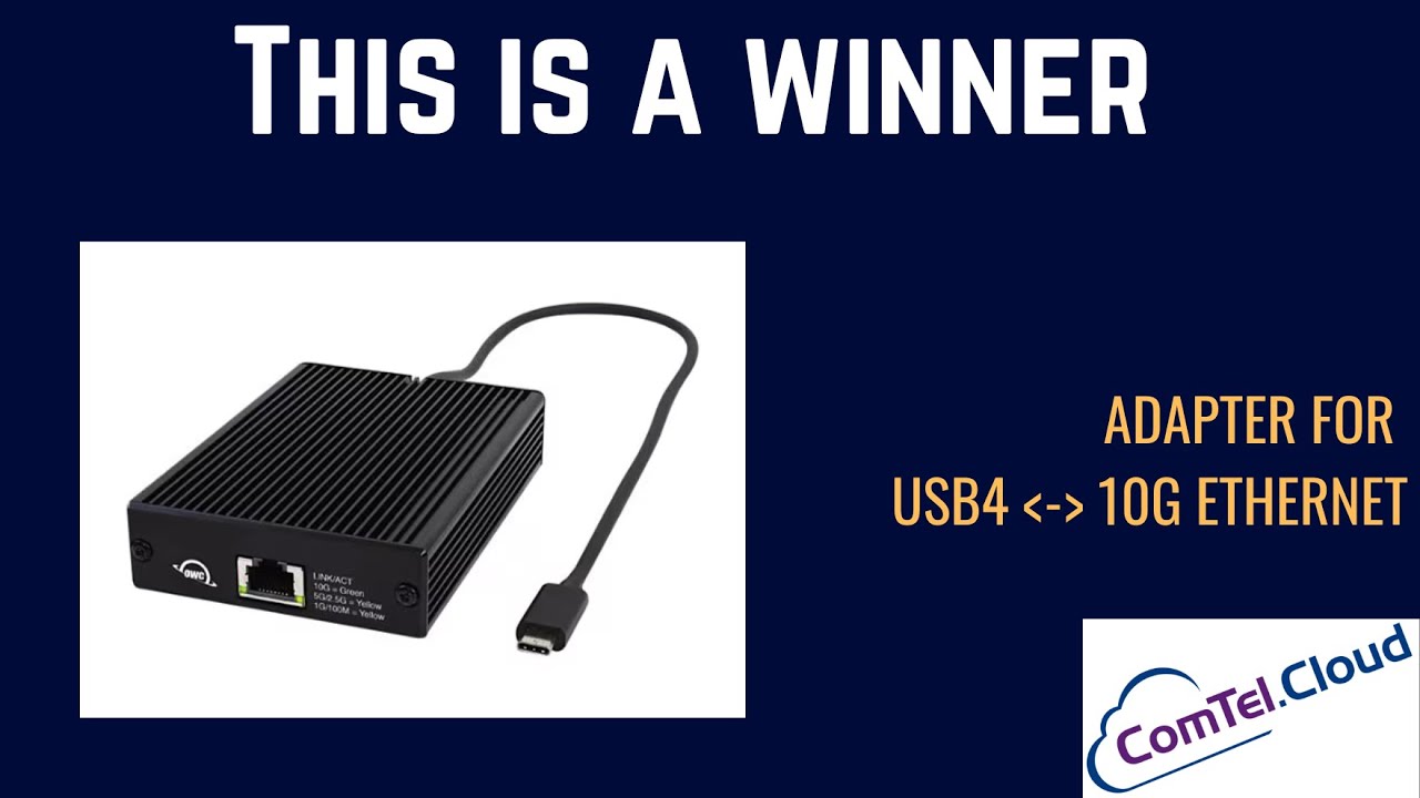 10Gb/s Thunderbolt Ethernet Adapter