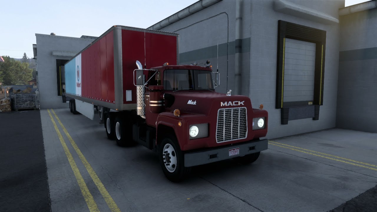 Mack E7 Straight pipe sound v1.0 - ATS