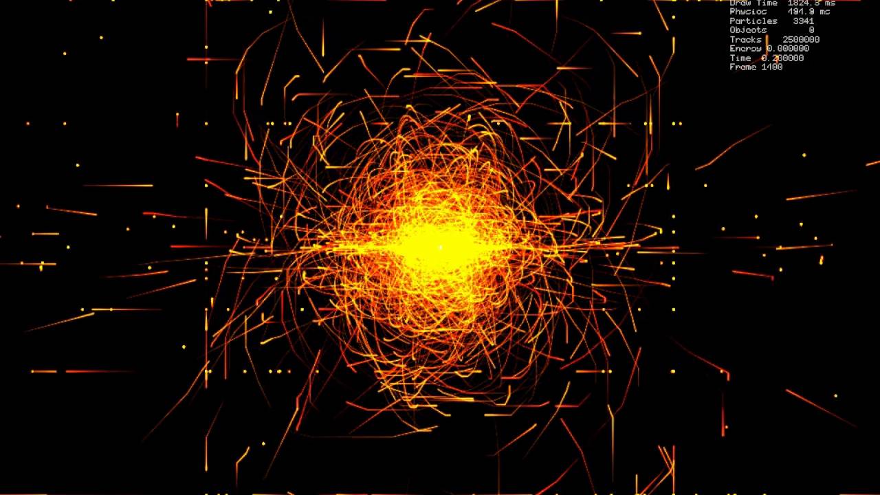 Gravity Simulator Strange Bug