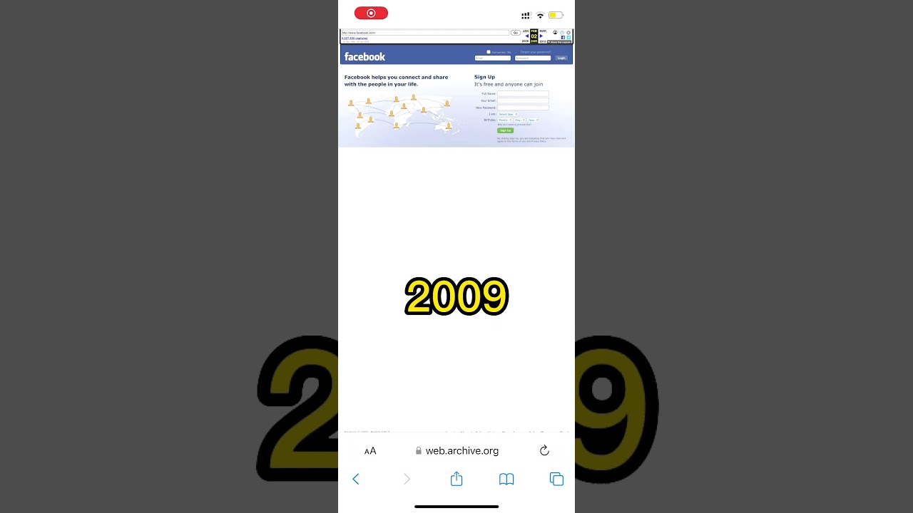 Evolution of Facebook. #nostalgia #facebook #history #markzuckerberg