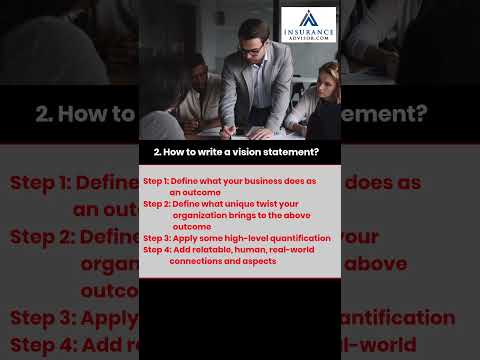 Vision Statement Why Is It Important for Businesses? | InsuranceAdvisor.com | #shorts