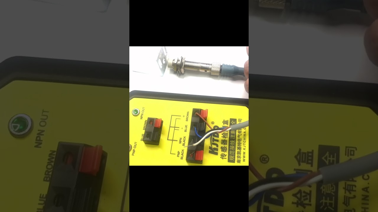 KJT The sensing distance of M12 non-flush proximity sensors