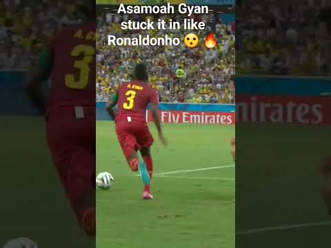 Asamoah Gyan or Ronaldinho ๐ฎ ๐ฅ#Asamoahgyan #Gyan3 #Ghana #GFA #Asamoahgyan3 #Germany #Diemanschaff