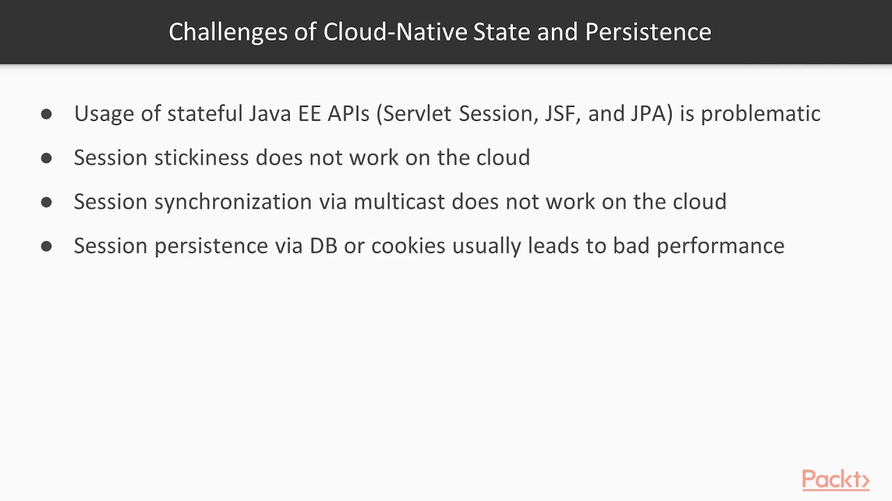 Cloud-Native App Develop with Java EE:Cloud-Native State & Persistence|packtpub.com