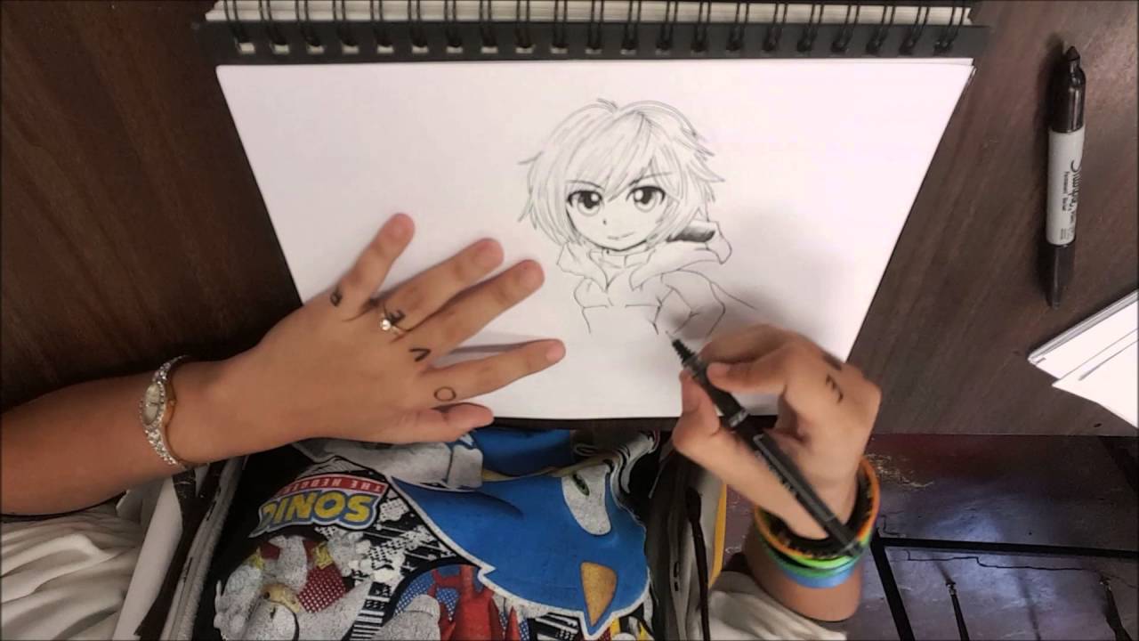 How to draw Ruby Rose (general audiences)