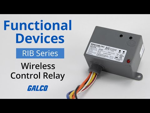 Functional Devices RIB, Wireless Control Relay