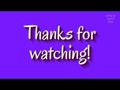 How to say "staley"! (High Quality Voices)