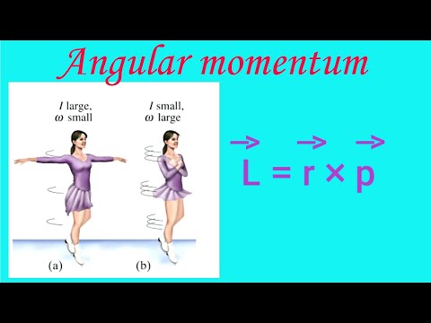 Angular momentum | Motion of system of particles | Rotational motion | in Hindi