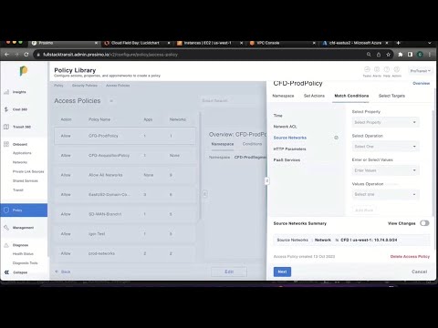 Ensure a Secure Multi-Cloud Network with a Prosimo Multi-Cloud Networking Blueprint