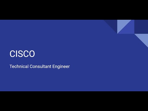 CISCO - Technical Consultant Engineer Recruitment Process - SASTRA 2022