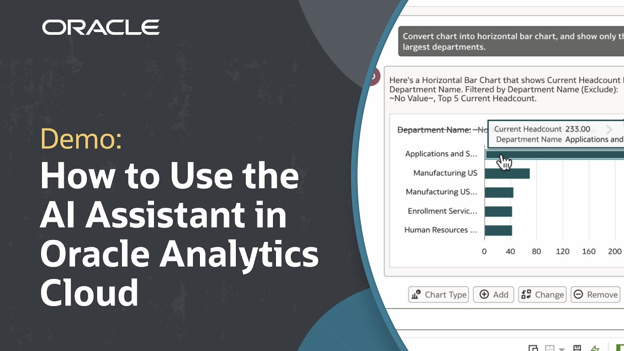 How to Use the AI Assistant in Oracle Analytics Cloud