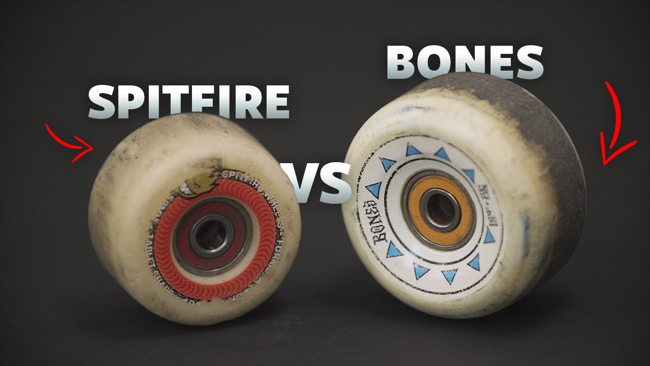 The BEST Wheels For Skateboarding? (Bones SPF vs Spitfire Formula Four)
