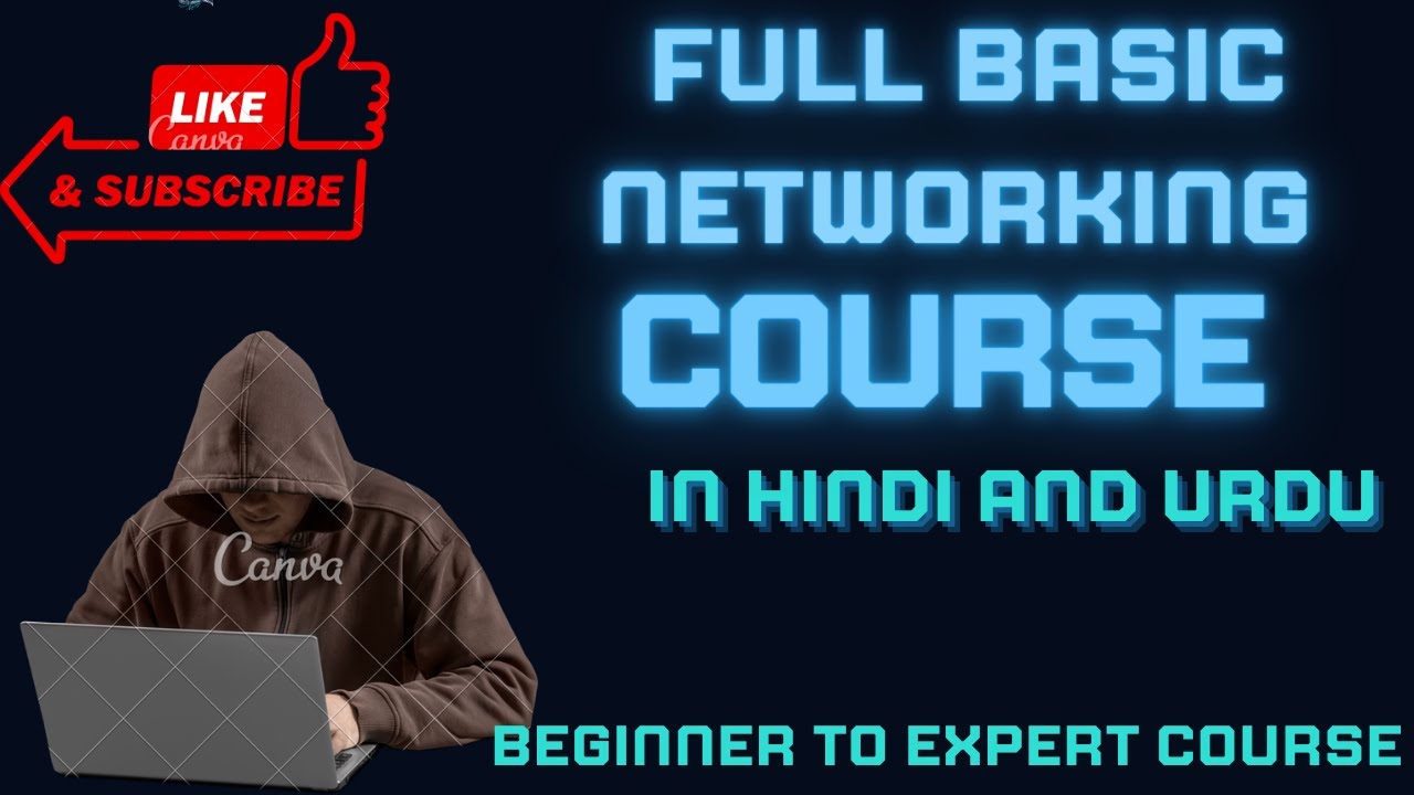Full Basic Networking in Hindi/Urdu in Just 30 Mins🖥️
