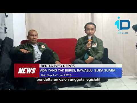 Gawat ‼️Bawaslu Depok Ungkap Dugaan Inprosedural Jajaran KPU, PPS PPK Bakal dipanggil