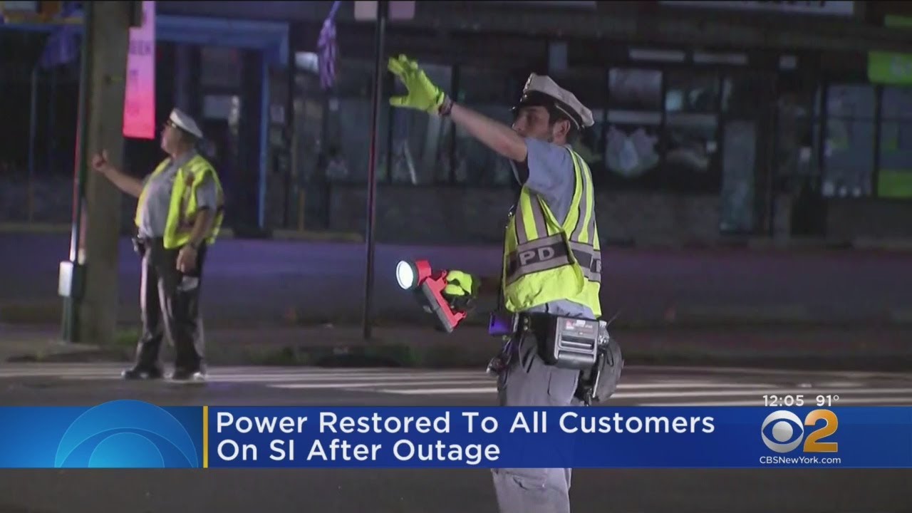 Power Restored To All Customers On Staten Island After Outage