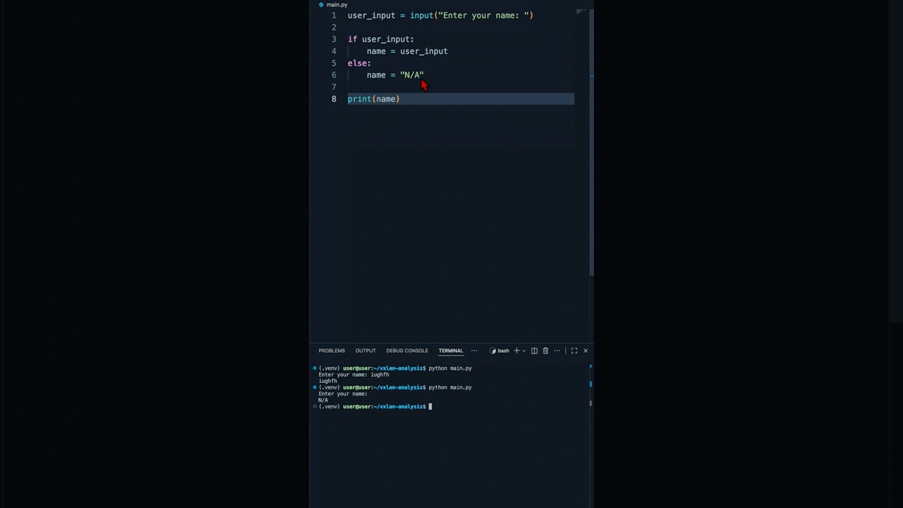 Clever Python One Liner #python #coding #programming