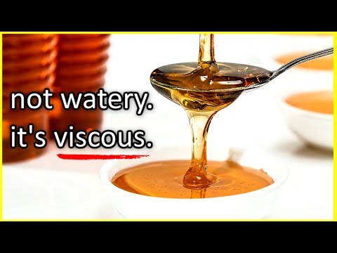 Learn English Words - VISCOUS - Meaning, Vocabulary Lesson with Pictures and Examples
