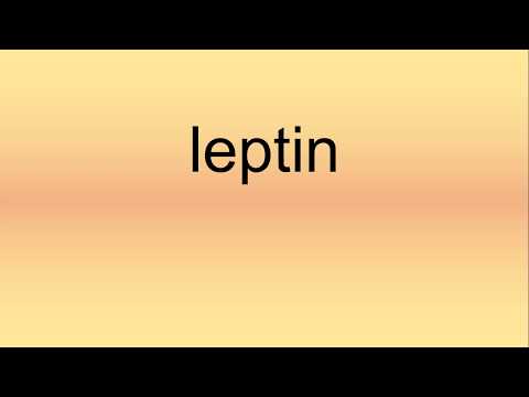 Leptin Pronunciation | How to Say | How to Pronounce