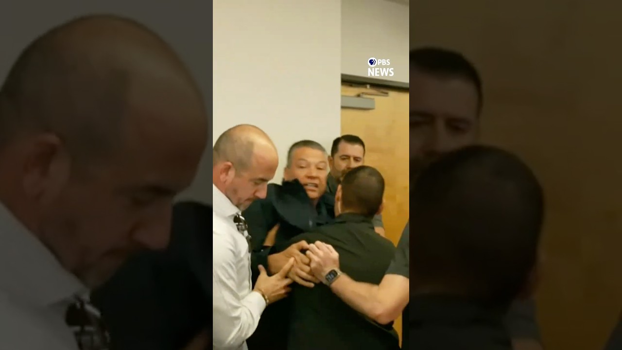 Sen. Padilla forcibly removed from Noem briefing
